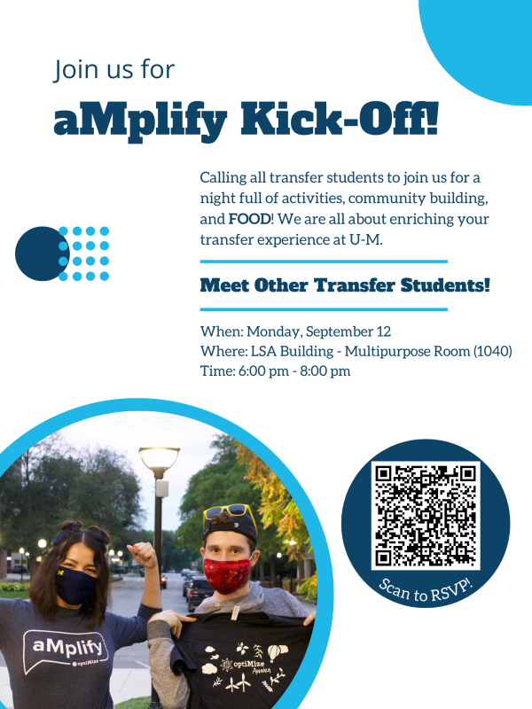 (Expired) aMplify Kick-off | Happening @ Michigan