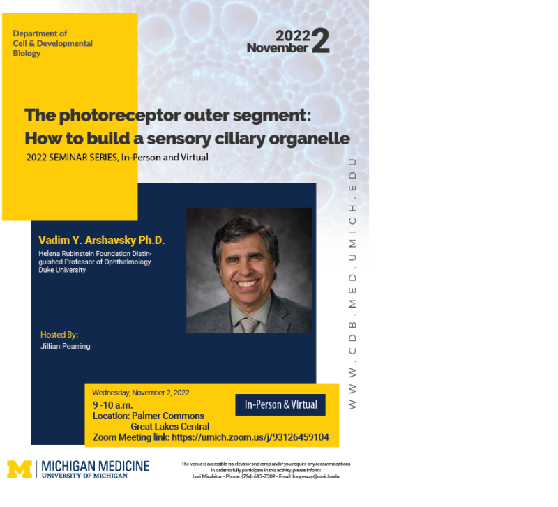 (Expired) The photoreceptor outer segment: How to build a sensory ...