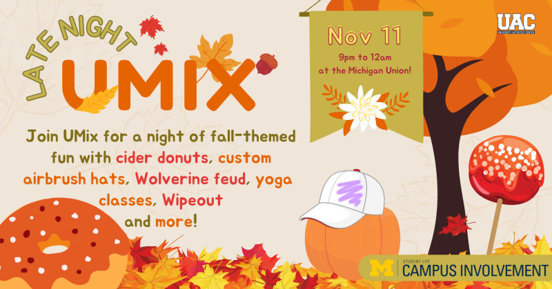 (Expired) UMix | Happening @ Michigan