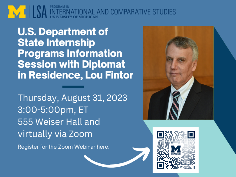 (Expired) U.S. Department of State Internship Programs Information ...