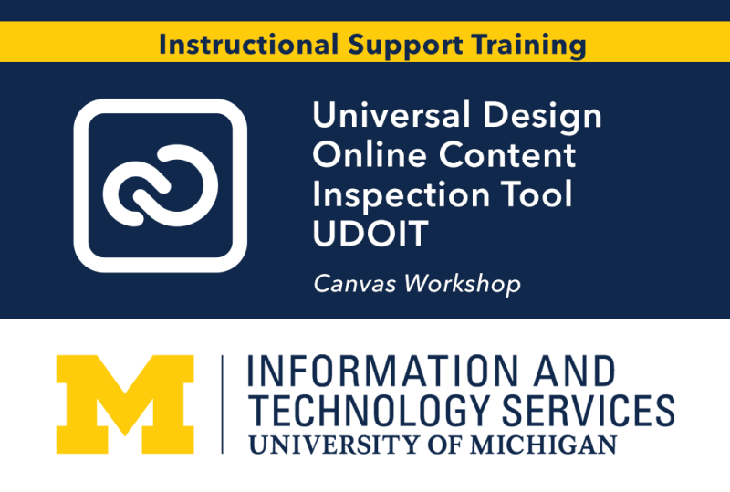 (Expired) Universal Design Online Content Inspection Tool – UDOIT ...