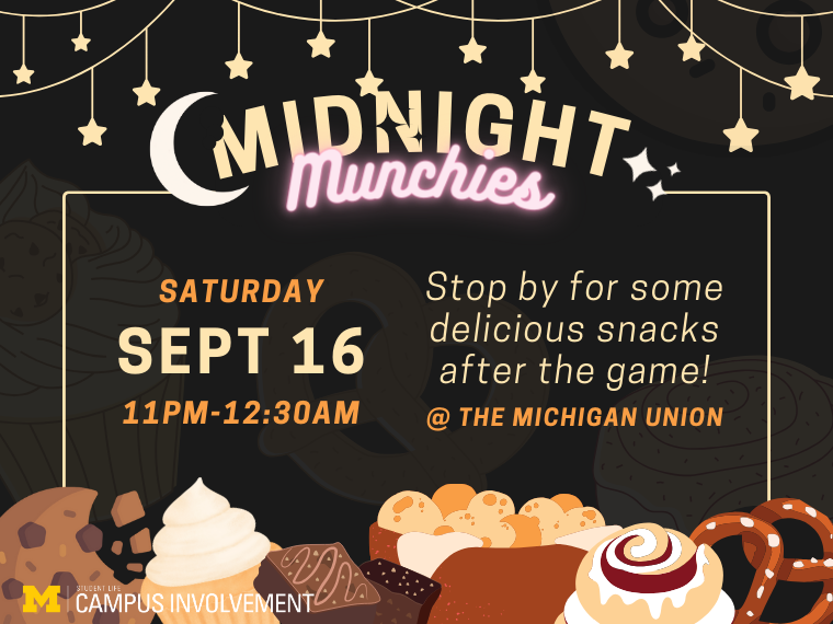 (Expired) Midnight Munchies | Happening @ Michigan