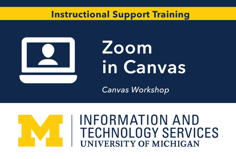 (Expired) Using Zoom in Canvas | Happening @ Michigan