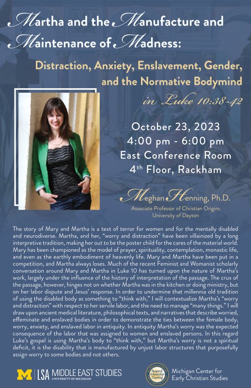 (Expired) Martha and the Manufacture and Maintenance of Madness ...