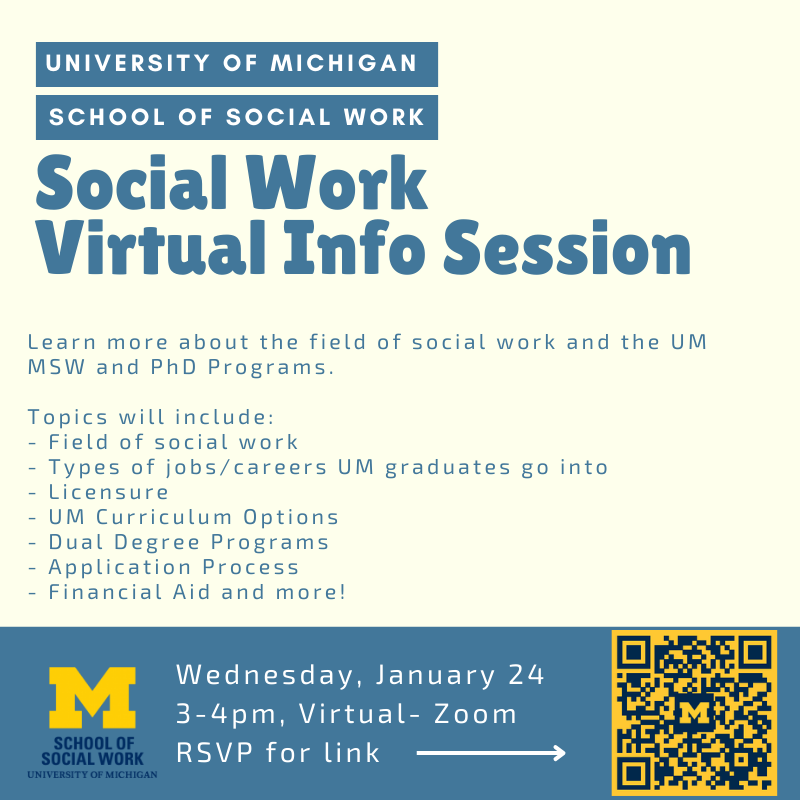 (Expired) Social Work Grad School Information Session | Happening ...