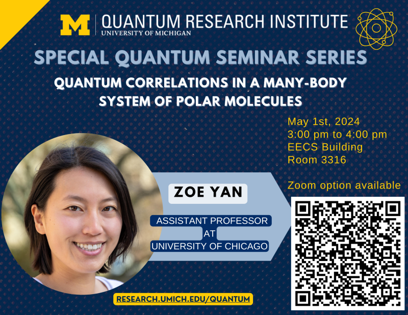 (Expired) Quantum Research Institute Seminar | Quantum correlations in a many-body system of ...