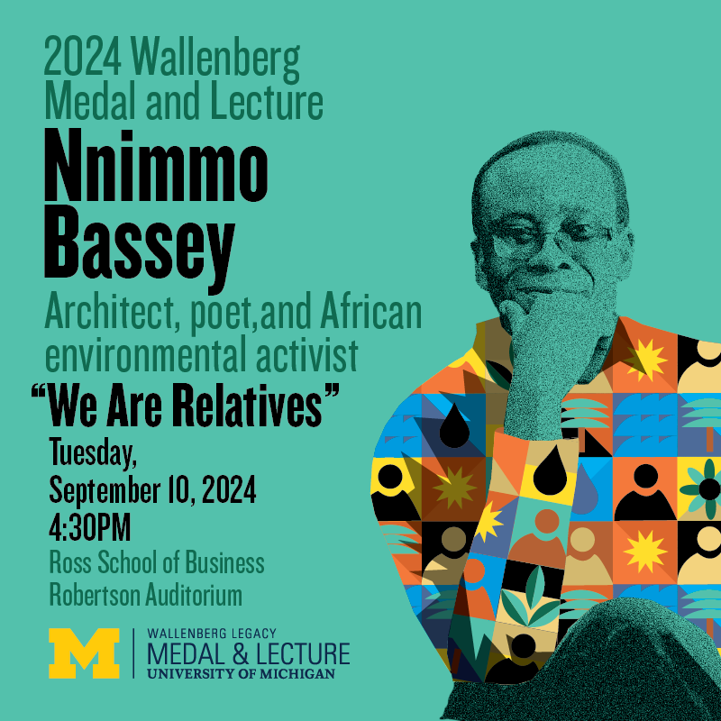 (Expired) Wallenberg Medal and Lecture | Nnimmo Bassey, Environmental ...