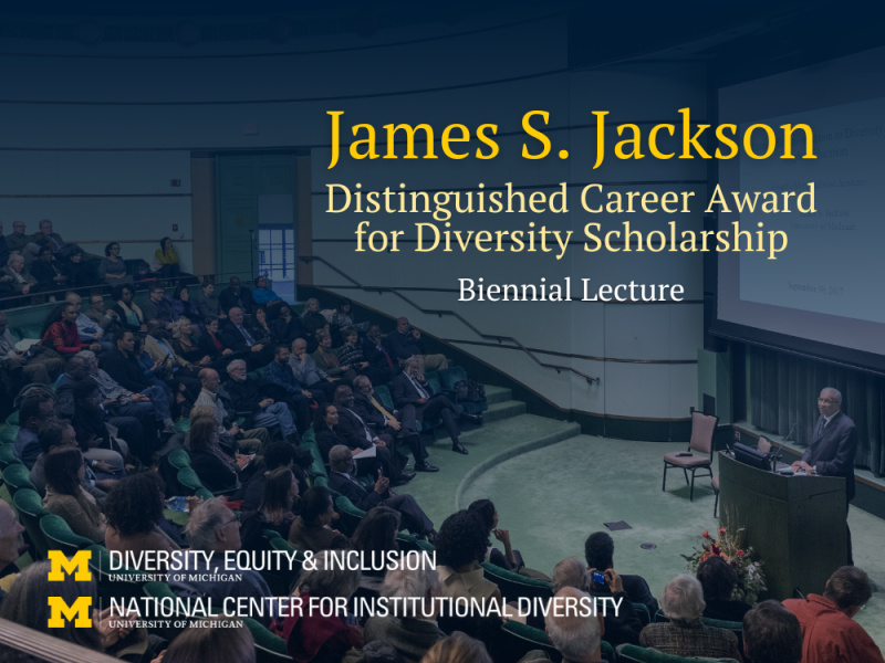 (Expired) 2024 Lecture for the James S. Jackson Distinguished Career ...