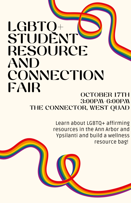 (Expired) LGBTQ+ Student Resource and Connection Fair | Happening ...