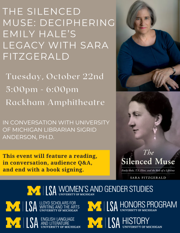 (Expired) The Silenced Muse: Deciphering Emily Hale's Legacy with Sara ...