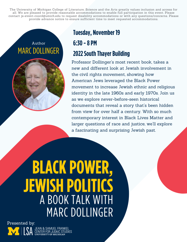 (Expired) Black Power, Jewish Politics | Happening @ Michigan