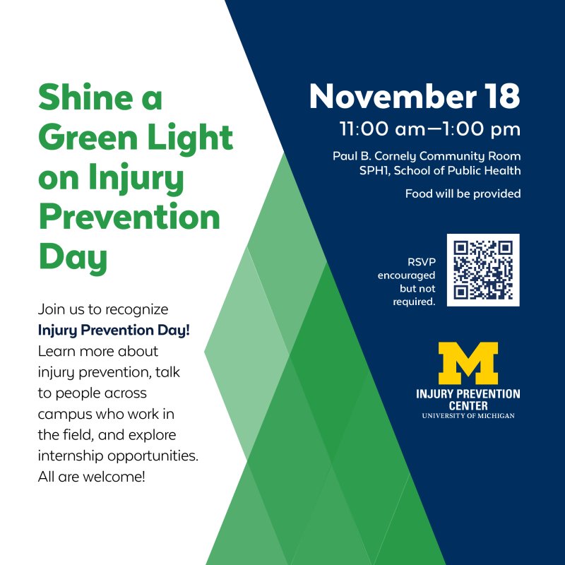 (Expired) Shine a Green Light on Injury Prevention Day! | Happening ...