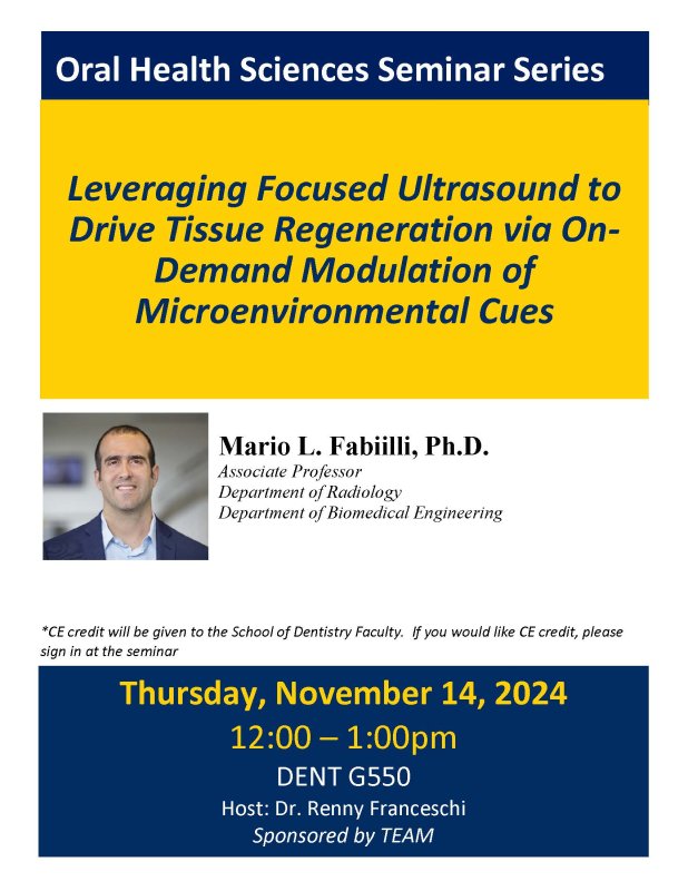 (Expired) Leveraging Focused Ultrasound to Drive Tissue Regeneration ...