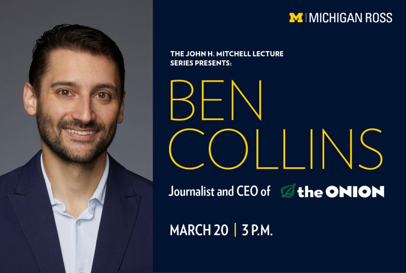 (Expired) Ben Collins, Journalist and CEO of The Onion | Happening ...