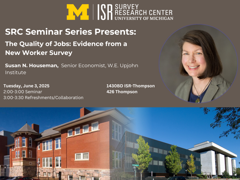 (Expired) SRC Seminar Series - The Quality of Jobs: Evidence from a New ...