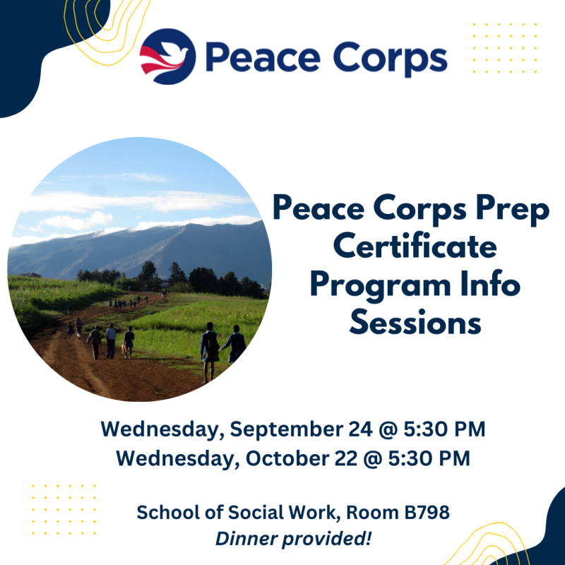 (Expired) Peace Corps Prep Certificate Information Session | Happening ...