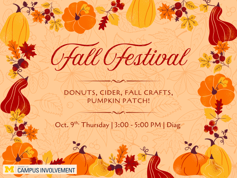 (Expired) UUWeekly: Fall Festival | Happening @ Michigan