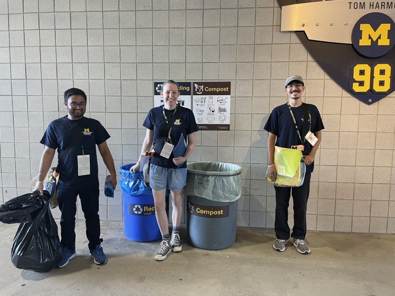 (Expired) Zero Waste Stadium Volunteer Opportunity | Happening @ Michigan