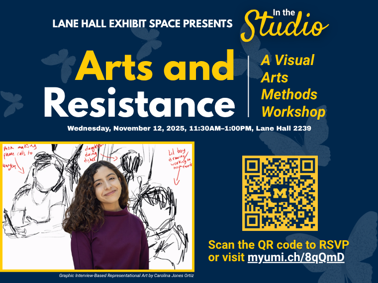 Arts and Resistance: A Visual Arts Methods Workshop | Happening @ Michigan