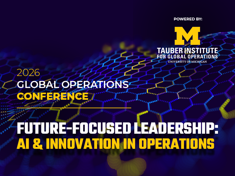 (Expired) Global Operations Conference 2026 | Happening @ Michigan