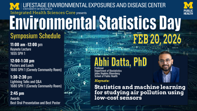 (Expired) Statistics and machine learning for studying air pollution ...