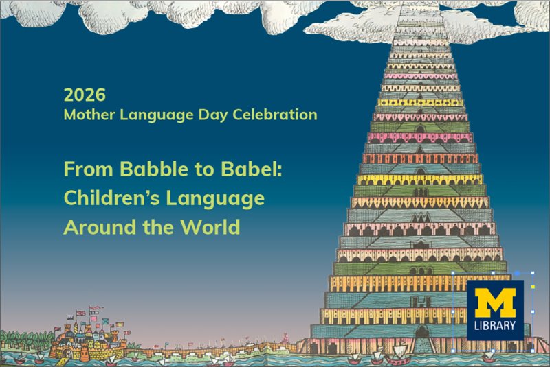 (Expired) From Babble to Babel: Children’s Language Around the World ...