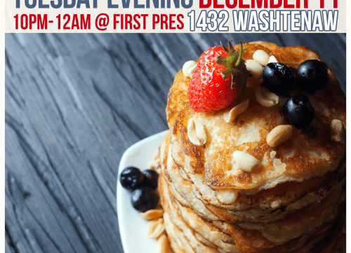 (Expired) FREE Pancake Supper Tuesday Night! | Happening @ Michigan
