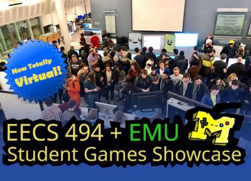 (Expired) Student-Made Video Games Virtual Showcase | Happening @ Michigan