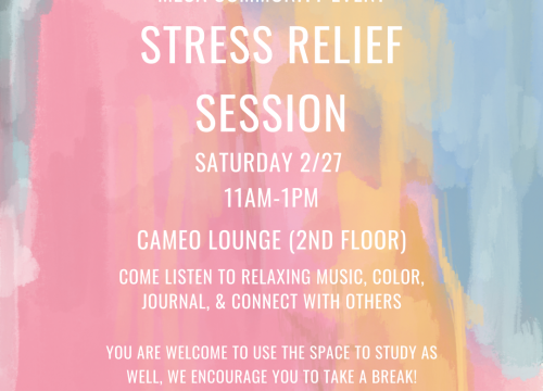 (Expired) Stress Relief Session - Couzens Hall | Happening @ Michigan