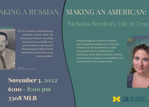 (Expired) Unmaking a Russian, Making An American: Nicholas Wreden's ...