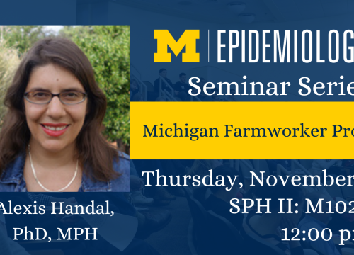 (Expired) Epidemiology Seminar Series | Happening @ Michigan