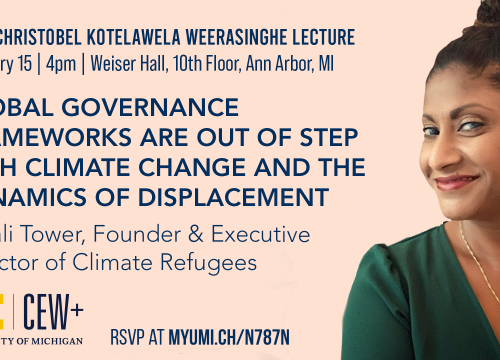 (Expired) Amali Tower, 2023 Weerasinghe Lecture | Happening @ Michigan