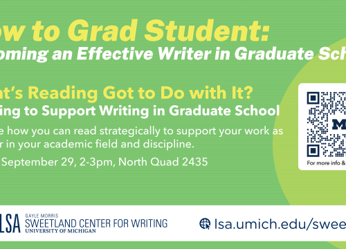 (Expired) What’s Reading Got to Do with It?: Reading to Support Writing ...