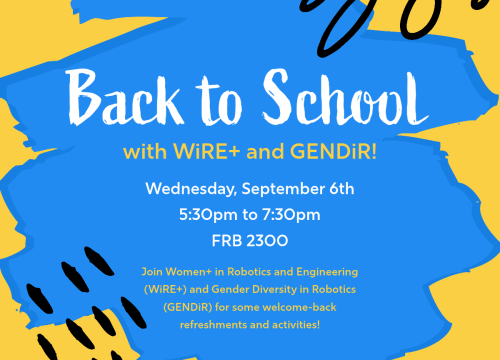 (Expired) Back to School with WiRE+ and GENDiR! | Happening @ Michigan