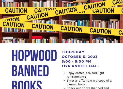(Expired) Hopwood Banned Books Tea | Happening @ Michigan