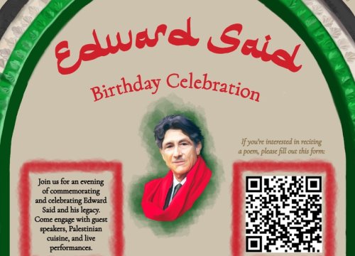 (Expired) Edward Said Birthday Celebration | Happening @ Michigan