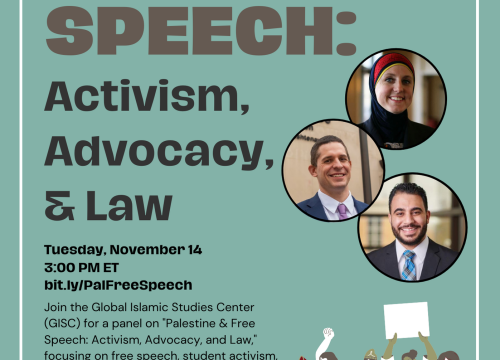 (Expired) Palestine & Free Speech: Activism, Advocacy, and Law ...