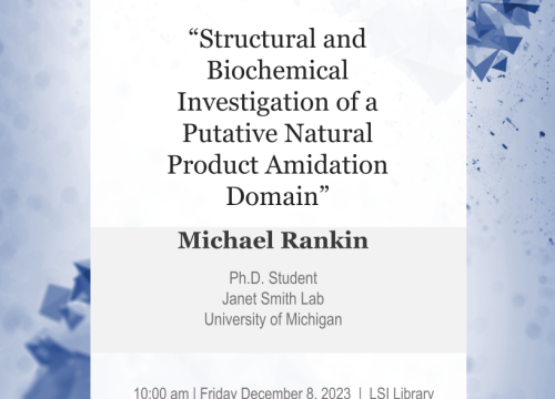 (Expired) Structural and Biochemical Investigation of a Putative ...