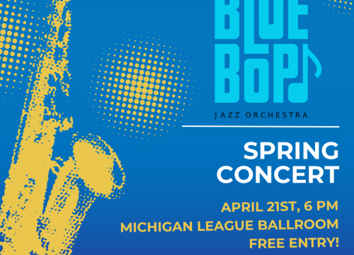 (Expired) Blue Bop Spring Concert! | Happening @ Michigan
