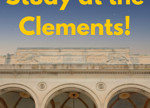 (Expired) Study at the Clements Library! | Happening @ Michigan
