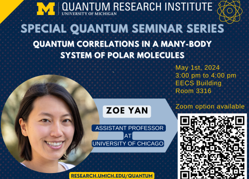 (Expired) Quantum Research Institute Seminar | Quantum correlations in a many-body system of ...
