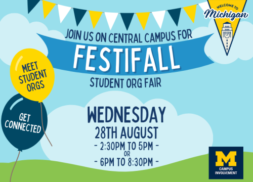 (Expired) Welcome to Michigan: Festifall Central | Happening @ Michigan