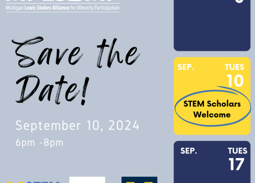(Expired) STEM Scholars Welcome | Happening @ Michigan