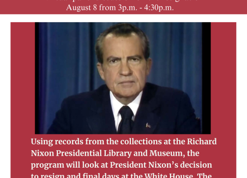 (Expired) A President Resigns: 50 Years Later | Happening @ Michigan
