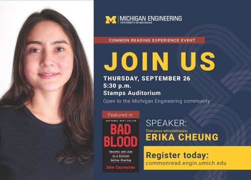 (Expired) Michigan Engineering Common Reading Experience Guest Speaker ...