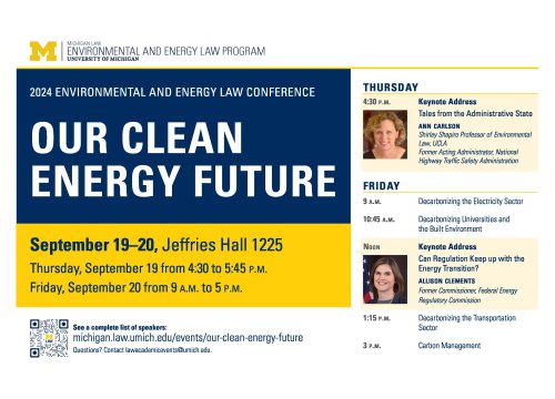 (Expired) Our Clean Energy Future | Happening @ Michigan