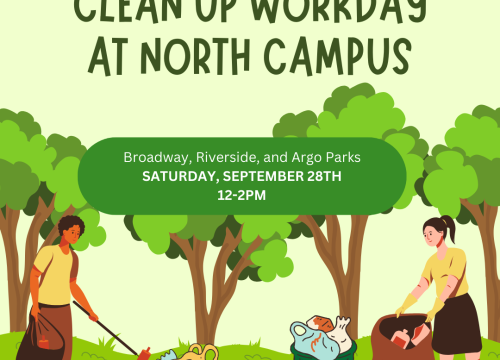 (Expired) Clean Up Campus Workday: North Campus | Happening @ Michigan