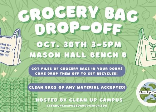 (Expired) October Grocery Bag Drop-Off | Happening @ Michigan