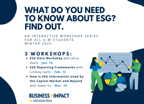(Expired) ESG Data Workshop | Happening @ Michigan