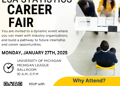 (Expired) Statistics Career Fair | Happening @ Michigan
